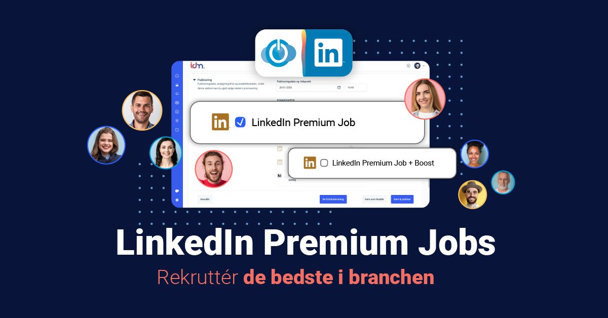Bliv set af kandidaterne med LinkedIn Premium Jobs • HR-ON