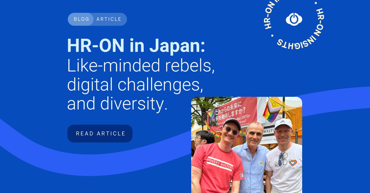 HR-ON in Japan: Read Ali E. Cevik's thoughts of the culture