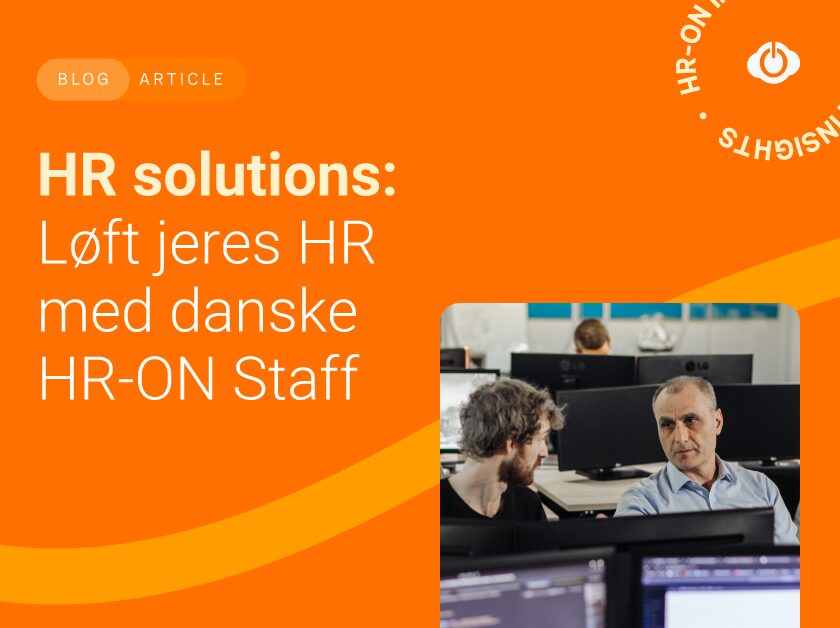 HR-ON • Alt-i-ét HR-system • HR og rekruttering